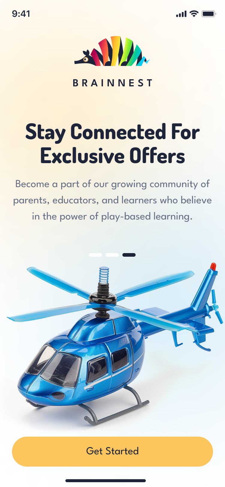 BrainNest - Educational Toys & Games Store App Figma UI Template by George_Fx